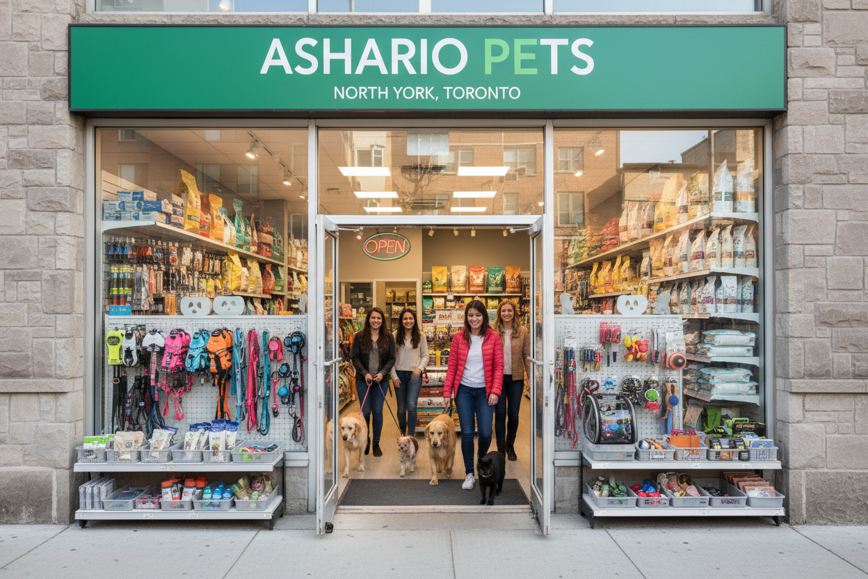 Pet Store Open Now in North York | Ashario Pets on Finch Ave West ...